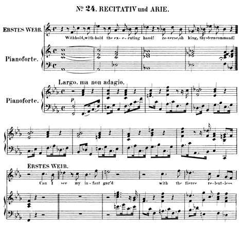 Withold The Executing Hand Can I See My Infant Gor D Recitative And