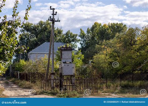 Old Rusty Transformer Royalty Free Stock Image