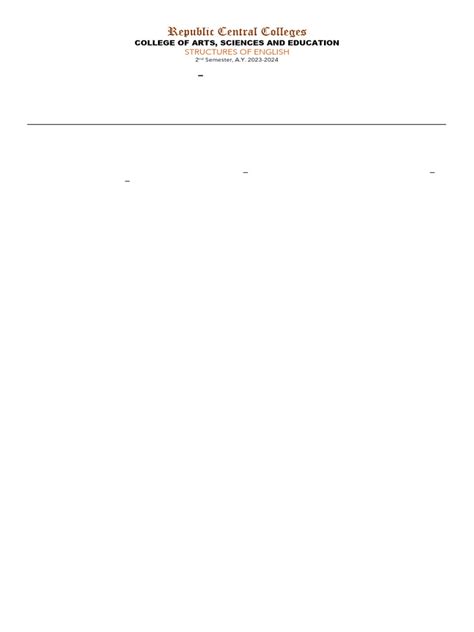 Activity 1 Concept Map Morphology Pdf