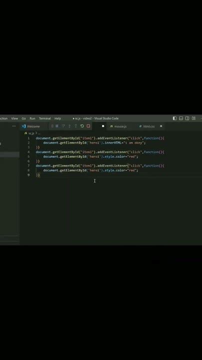 Addeventlistener In Java Script Event Listener Onclick Mouseover
