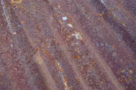 Rust On Zinc Sheet Stock Image Image Of Grunge Textured 75251321