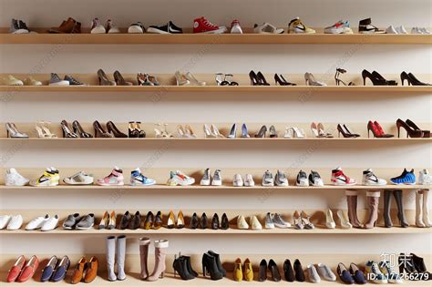 鞋子3d模型下载【id 1177266279】 知末3d模型网