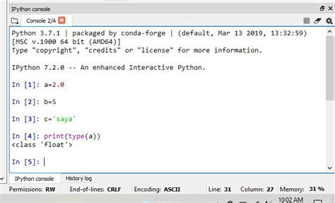 Python And Meteorology 3 Python Basic Data Types Float Integer And
