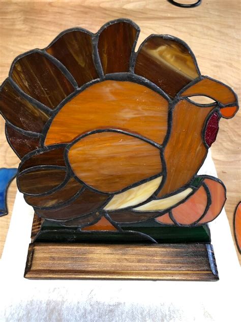 Stained Glass Turkey Etsy