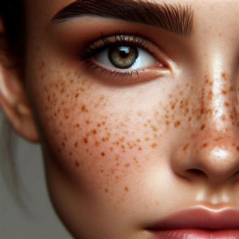 Hyperpigmentation On Forehead Highlighting Contrasting Skin Tones And