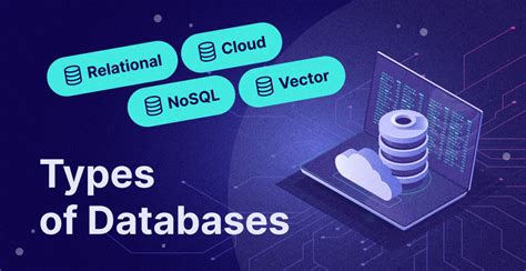Types Of Databases Relational Nosql Cloud Vector