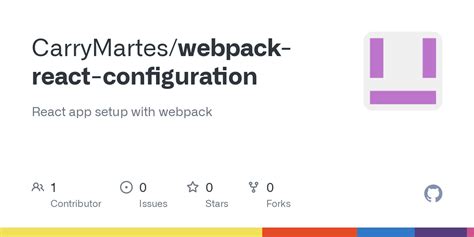 GitHub CarryMartes Webpack React Configuration React App Setup With Webpack