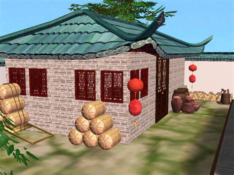 古代房屋 古代背景 古代场景 古风 竹屋 木… 堆糖，美图壁纸兴趣社区