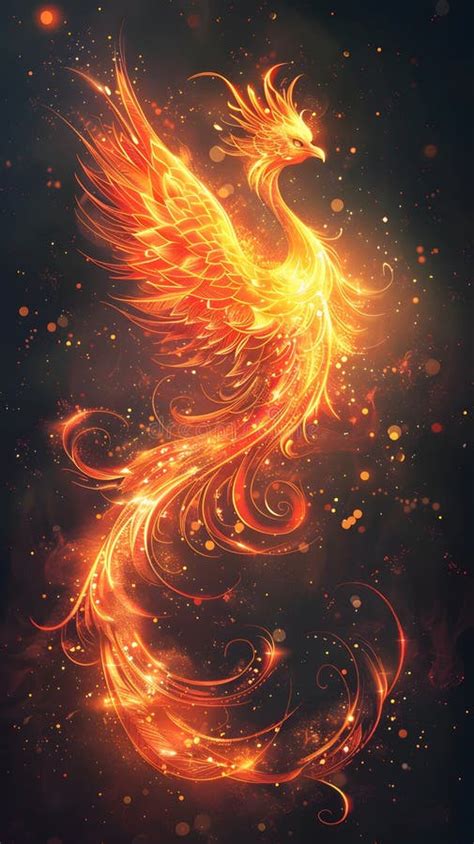 Render Transcendent Light Phoenix Background The Phoenix Wallpapers