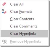 What Did I Learn Today Remove All Hyperlinks