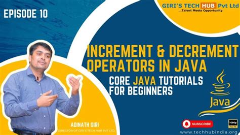 Java Course On Operators By Giri Sir Giris Tech Hub Pvt Ltd Posted