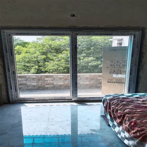 Glass Sliding Two Track Slinding Window For Home Upvc At ₹ 429square