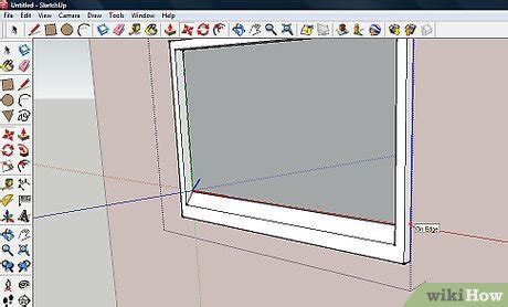 How To Create A Window Component In SketchUp 12 Steps