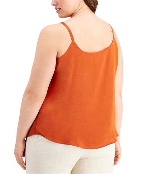 Bar Iii Trendy Plus Size Solid Cami Created For Macys Macys