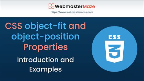 Css Object Fit And Object Position Properties Youtube