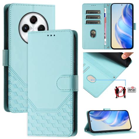 Чехол книжка для Tecno Spark 30 4g Kl6 с блокировкой Rfid слот карты стенд магнитный кожаный