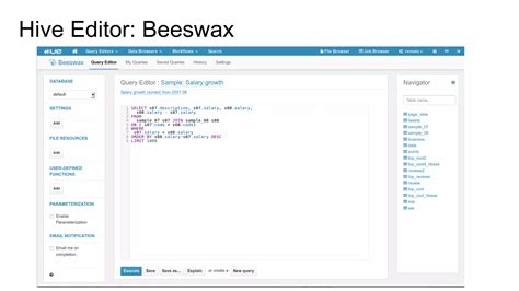 Beeswax Hive Editor In Hue Pdf