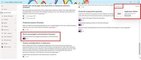 Block Unmanaged Customizations In A Power App Environment