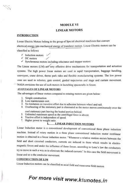 Lim Working Pdf Electric Motor Electromagnetic Induction