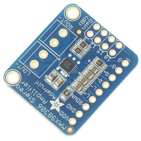 Tandy Adafruit Stereo 3 7w Class D Audio Amplifier Max98306