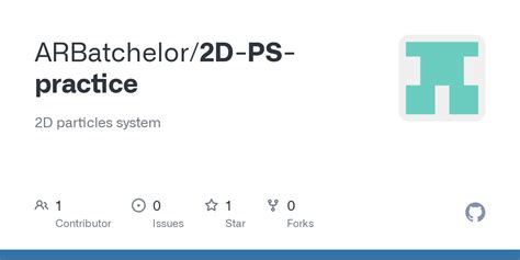 Github Arbatchelor2d Ps Practice 2d Particles System