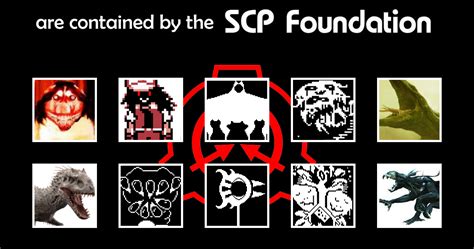 Creatures Contained By The Scp Foundation By Dragondinolover84 On