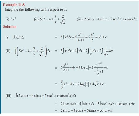 Properties Of Integrals