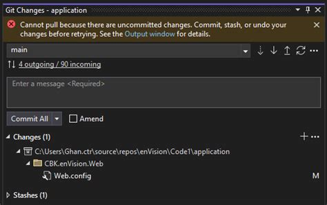 Source Control 4 9 Git Merge Fetch Pull Push And Sync
