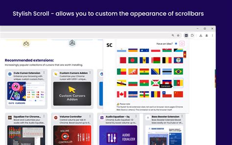 Stylish Scrollbar Custom Scrollbars Extension