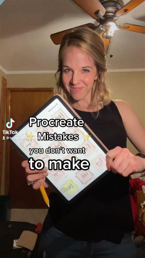 Procreate Mistakes You Dont Want To Make Procreate Tips Procreate For Beginners