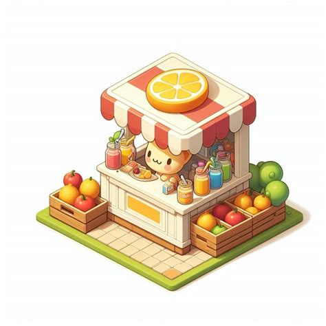 3d модель небольшого дома с едой на столе