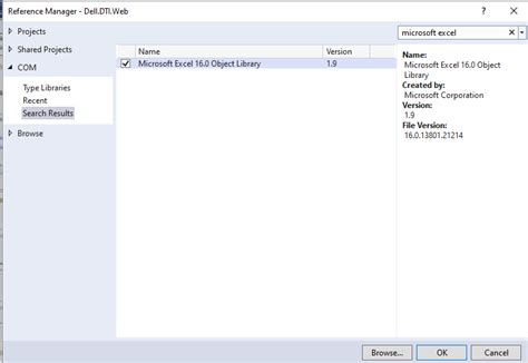 Incorrect Comreference Entry When Using Office Interop · Issue 5735 · Dotnetproject System