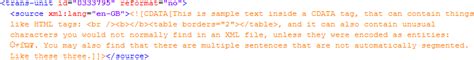 Xml Files And The Cdata Tag Atril Solutions