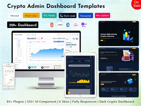 Crypto Admin Bootstrap Admin Dashboard With Crypto UI Kit