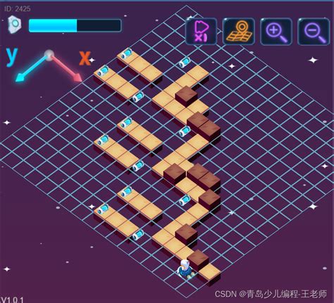 icode国际青少年编程竞赛 python 4级训练场 嵌套for循环入门 icode4级训练场嵌套for循环入门解法大全 csdn博客