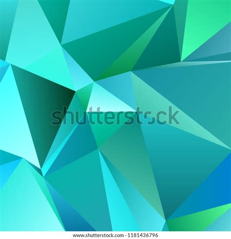 Geometrical Retro Triangle Polygon Background Template Stock Vector Royalty Free 1181436796