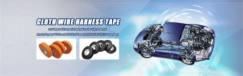 품질 자동차 와이어 하네스 테이프 And 직물 배선 장비 테이프 공장 중국에서