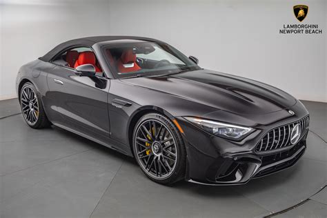 2022 Obsidian Black Mercedes Benz Sl63 Amg Newport Beach Automotive Group Flickr
