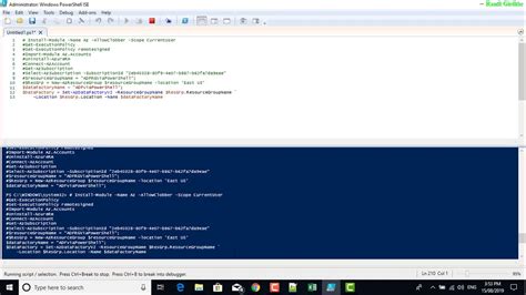 Adf Create Azure Data Factory With Power Shell Youtube