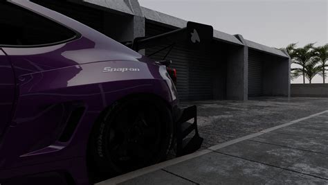 Realistic Car Alley Scene 3d Blender Textured Fbx Obj Mtl Files 3d Model Cgtrader