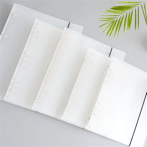 Loose Leaf Paper Binder Notebook Size A4 A5 A6 B5 Shopee