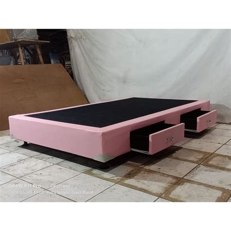 Jual DIVAN MINIMALIS LACI Tanpa Sandaran Shopee Indonesia