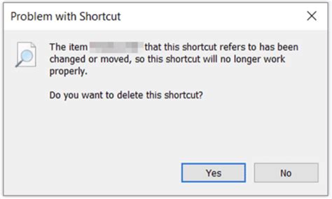 The Item Revit Exe That This Shortcut Refers To Has Been Changed Or Moved When Launching