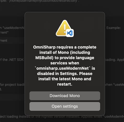 Announcement Planned Removal Of The Included Mono And Msbuild Tools · Issue 5120 · Dotnetvscode