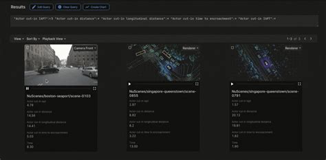 Search NuScenes Dataset In Data Explorer Applied Intuition