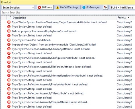 improve error messages for portable class libraries created when nuget is disabled · issue