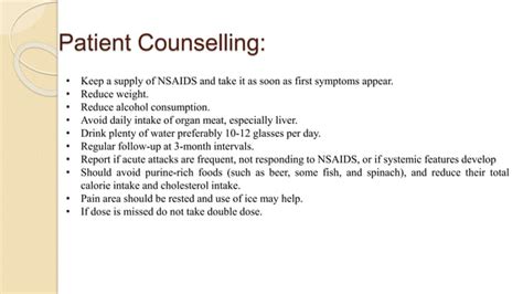 Gout Case Presentation Assignment College Pptx