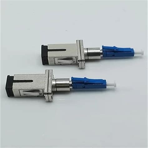 Sc Lc Patch Cord Fiber Optic Attenuator Low Insertion Loss Deviation