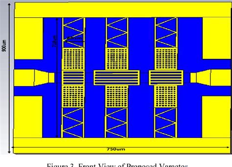Figure 3 From Design And Simulation Of Mems Based Varactor With High