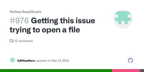 Getting This Issue Trying To Open A File · Issue 976 · Perfare